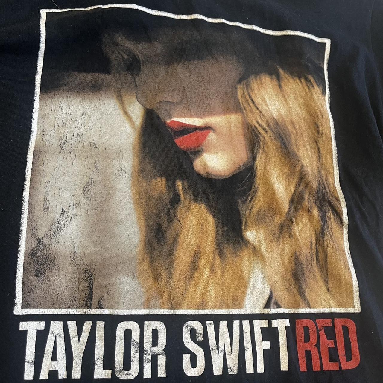 Rare Red Era Taylor Swift T Shirt Size Small Good... - Depop