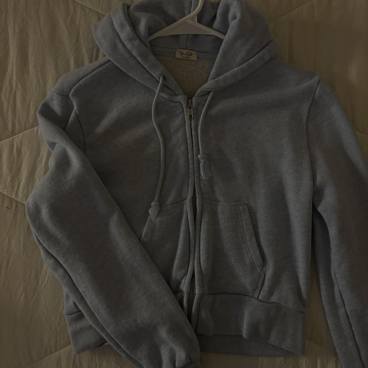 Brandy Melville Cropped zip up BNWOT one size No... | Depop