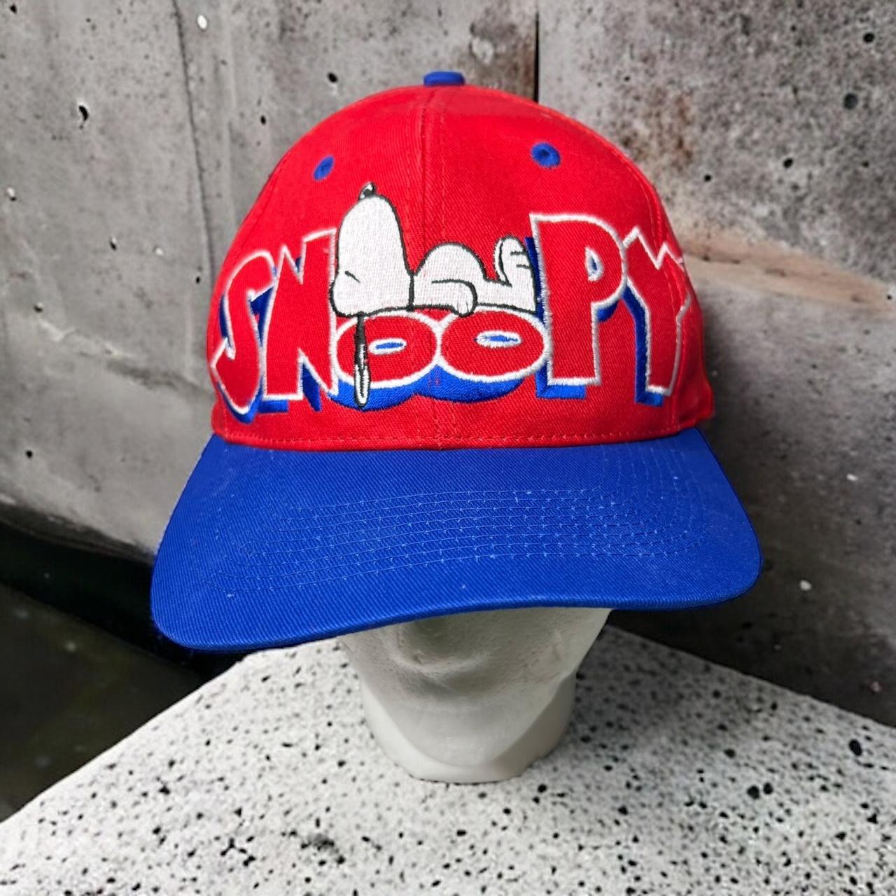 Vintage Peanuts Charlie Brown Snoopy Hat Cap... - Depop