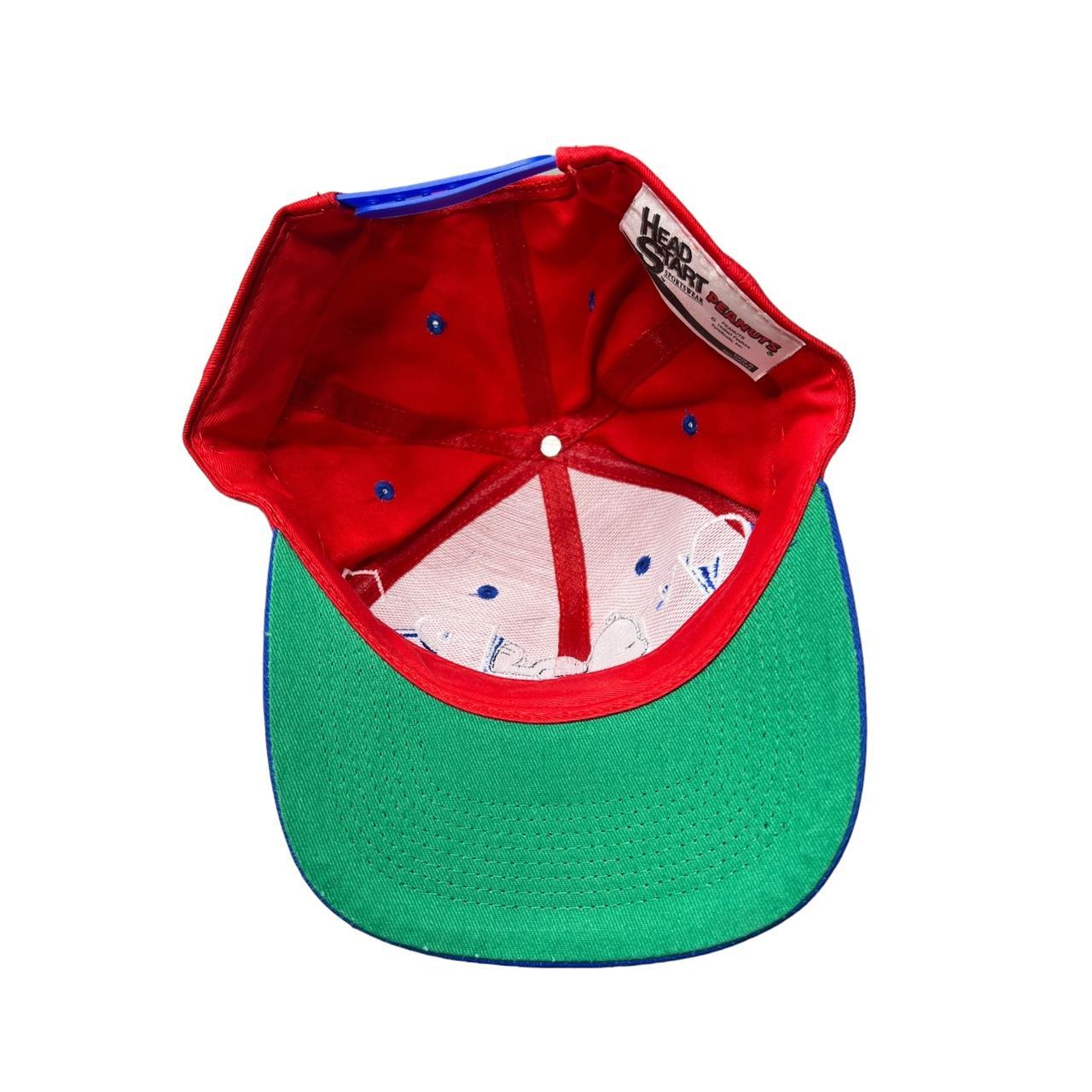 Vintage Peanuts Charlie Brown Snoopy Hat Cap... - Depop