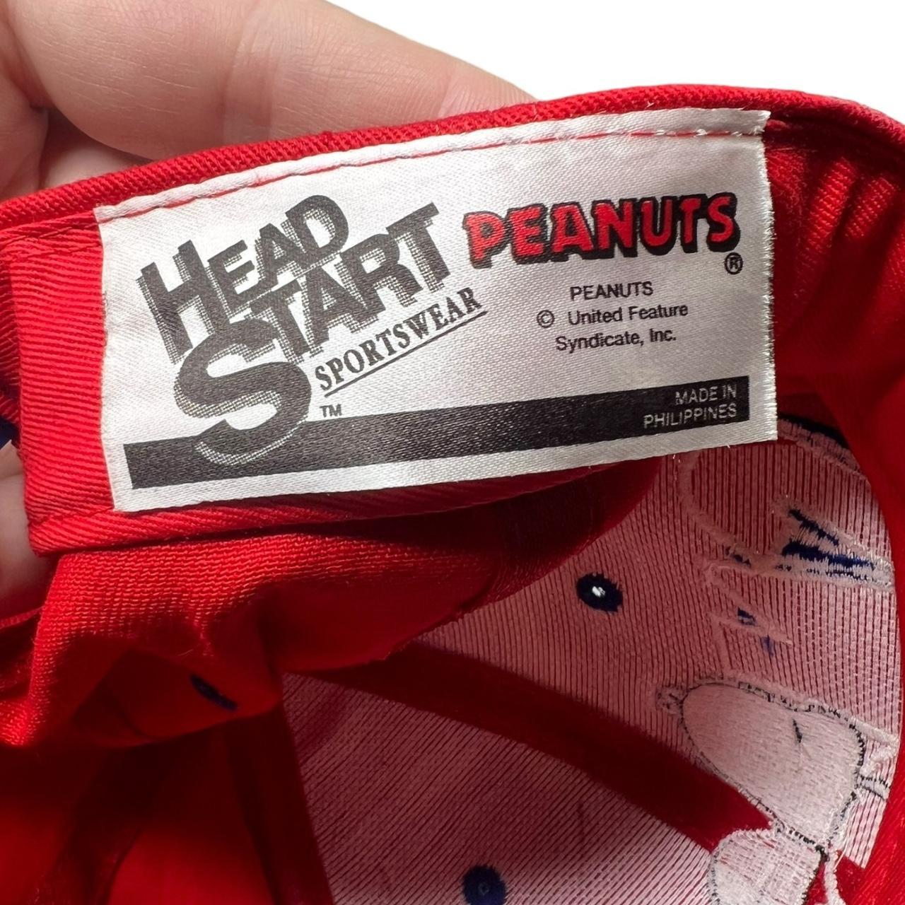 Vintage Peanuts Charlie Brown Snoopy Hat Cap... - Depop