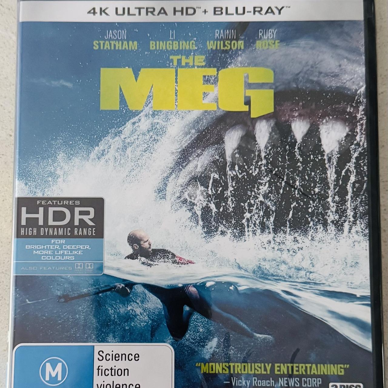 The Meg 4K Ultra HD & BlueRay !!! Brand New... | Depop