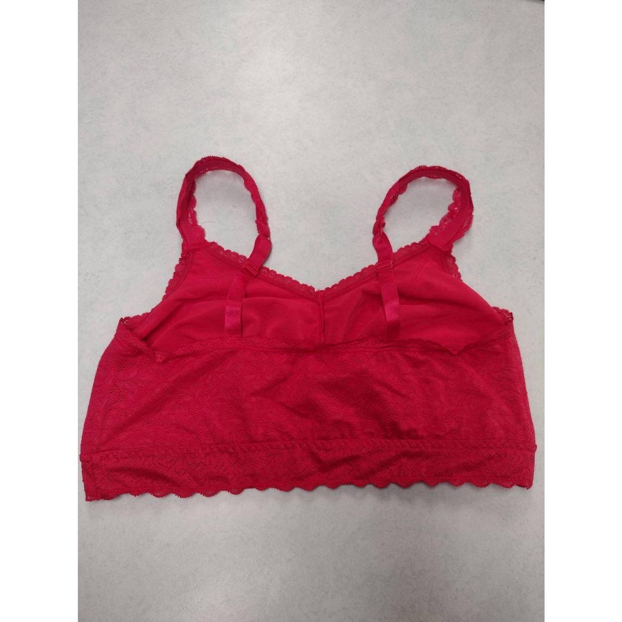 Torrid Size 1 Red Lace Bralette Smoke Free Home... - Depop