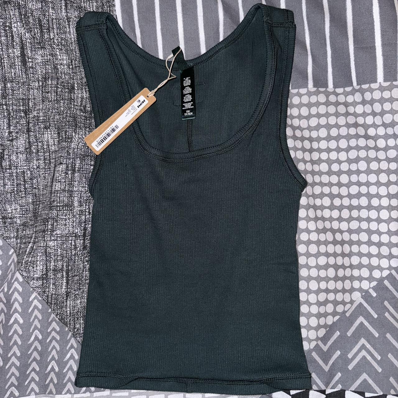 Skims limited edition cotton rib 2 piece set -... - Depop