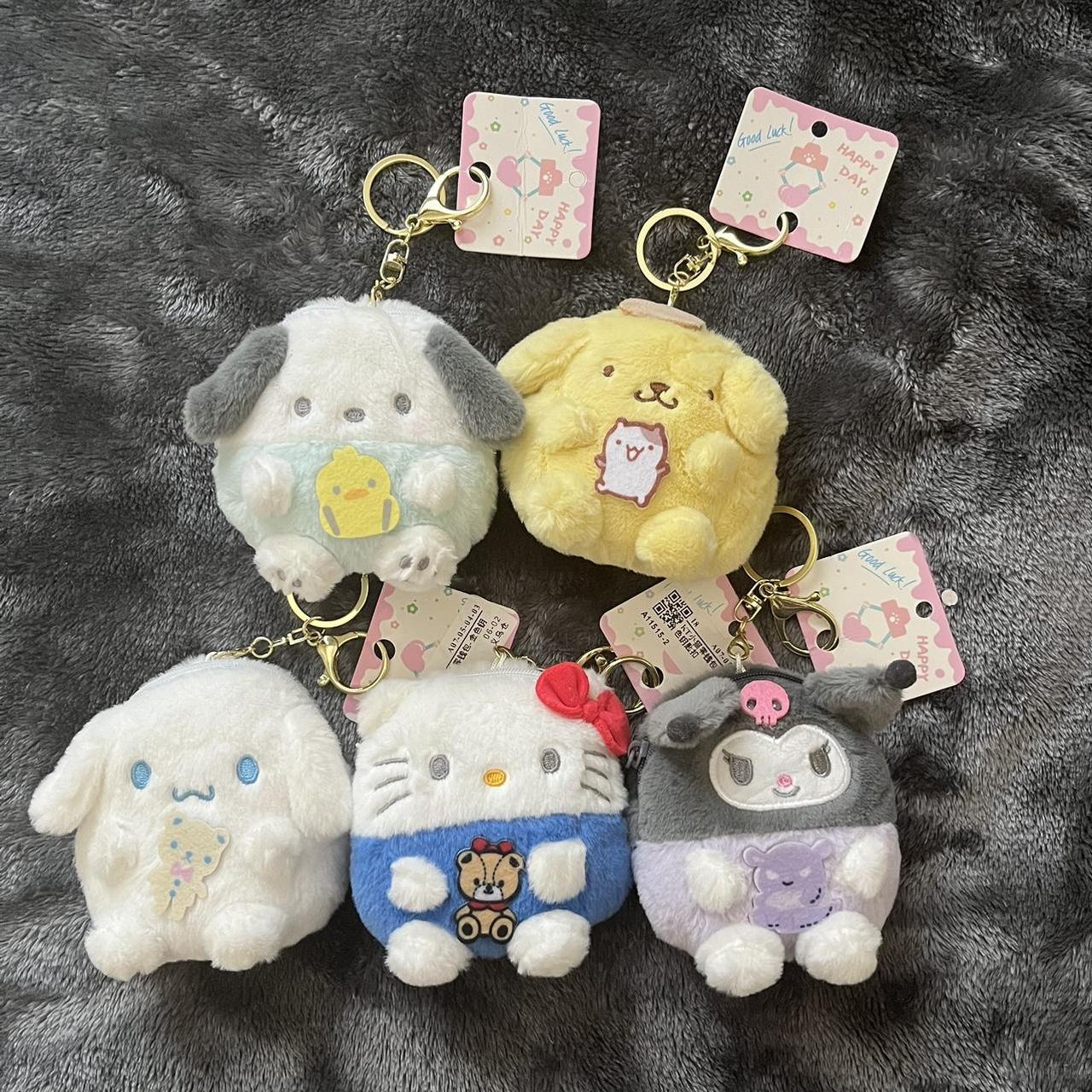 sanrio keychain coin purses !! super soft and... - Depop