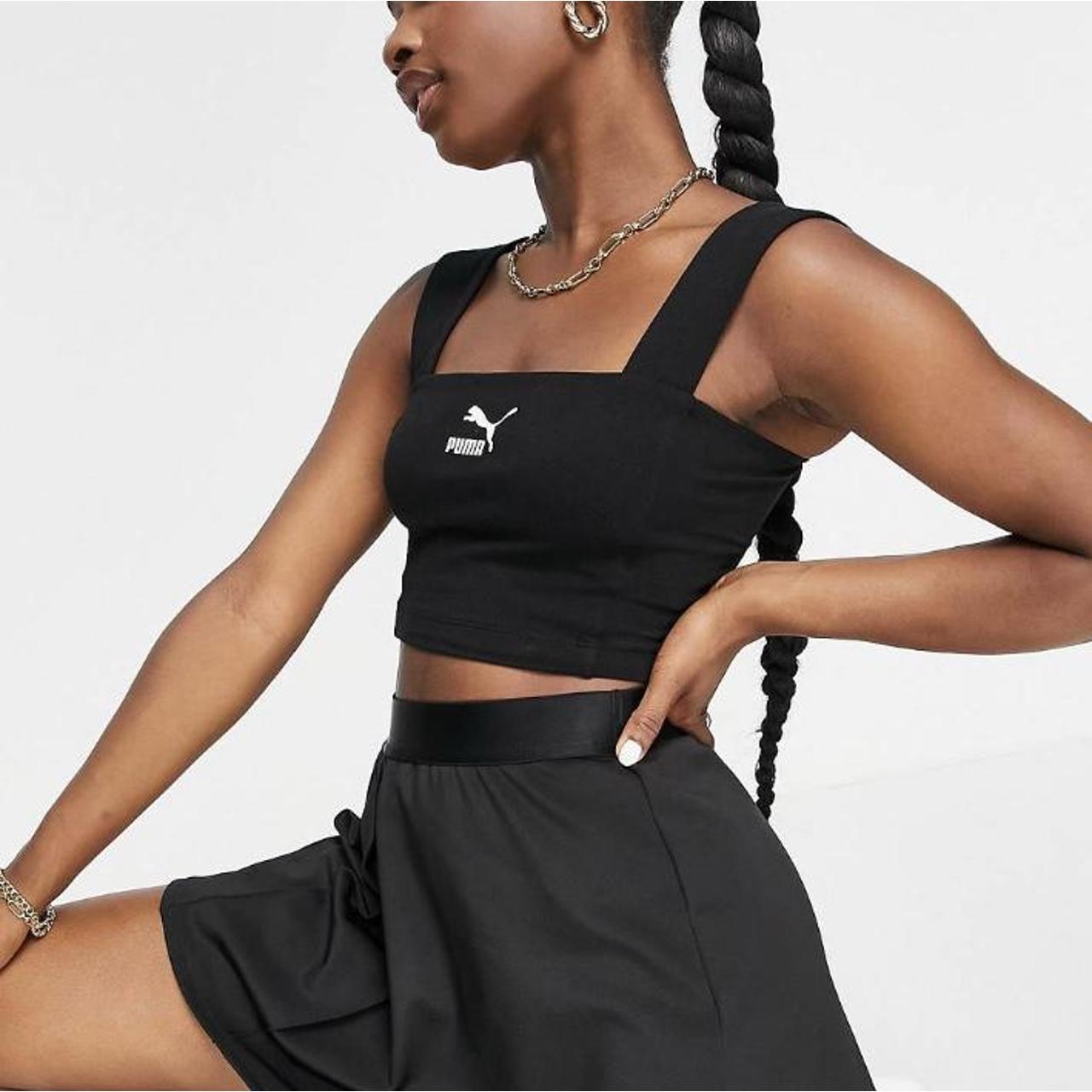 puma tank top so cute! in great condition #puma... - Depop