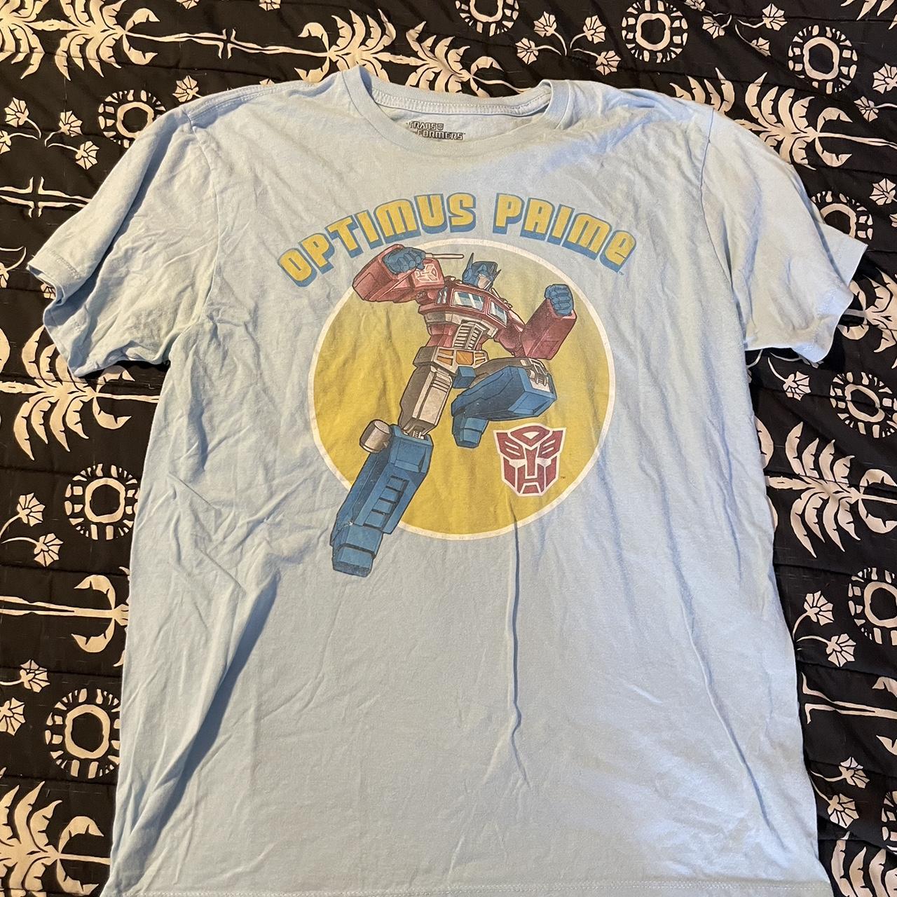 Optimus Prime shirt —- large —- great shape - Depop