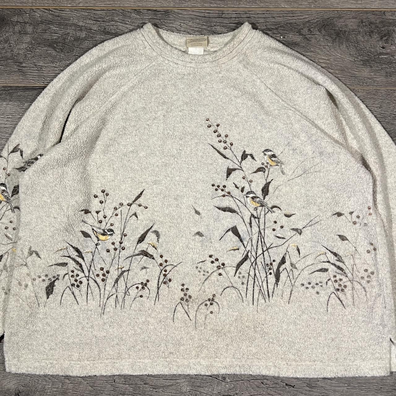 Vintage Artisans Painted Sweater Super Soft... - Depop