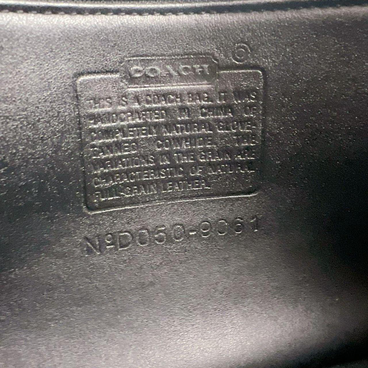 Vintage Coach Rambler Legacy #9061 Black Leather... - Depop