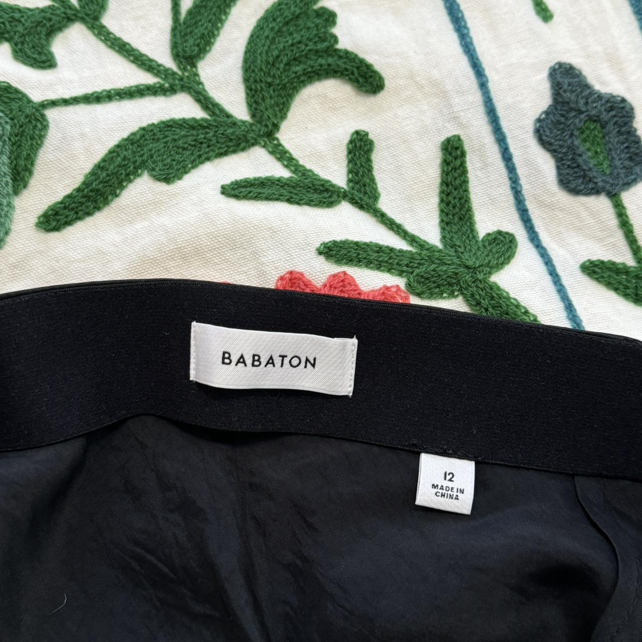 Black Aritzia (Babaton) satin slip midi skirt! 🧚‍♀️ tag... - Depop