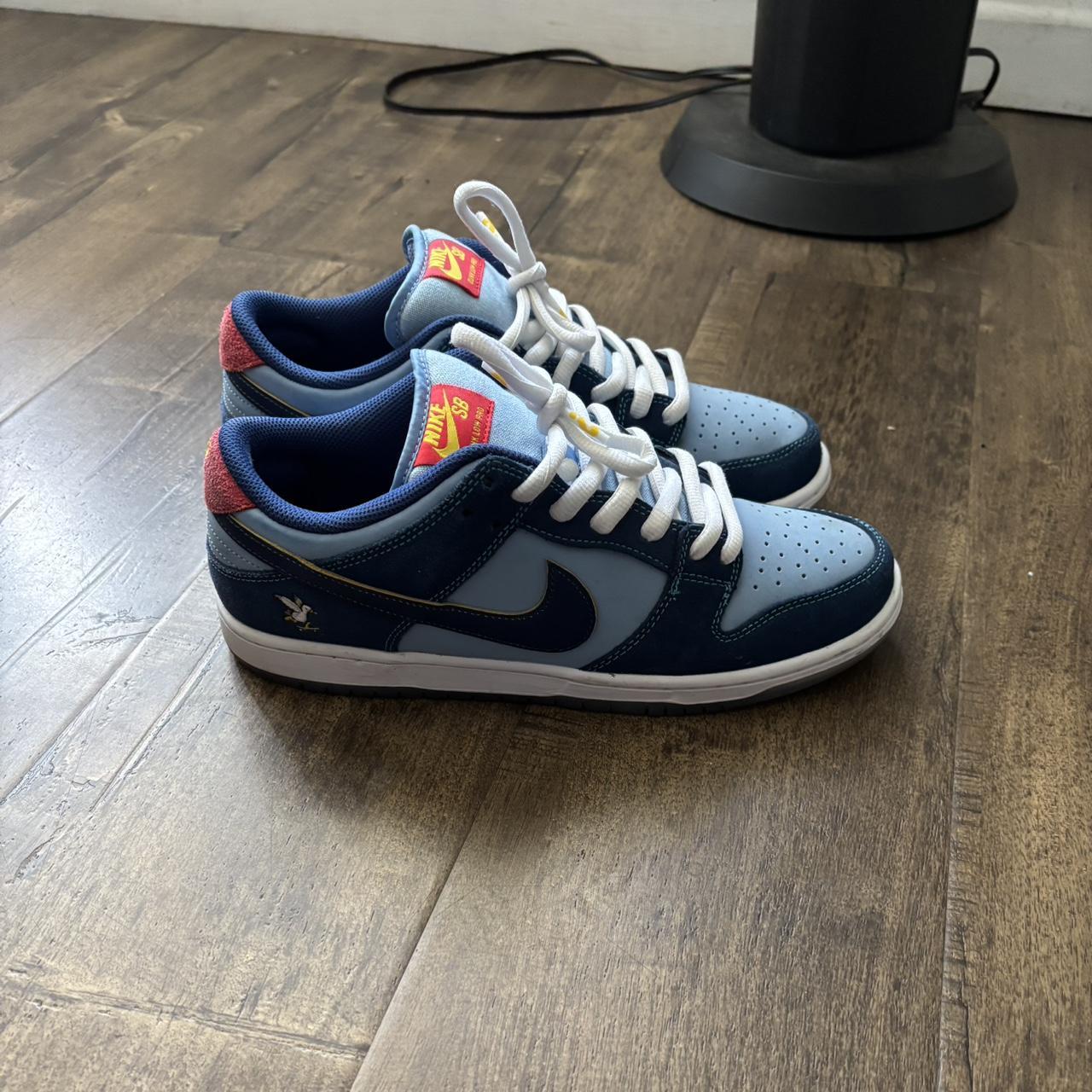 nike dunks. why so sad nike sb dunks. size 9.... | Depop