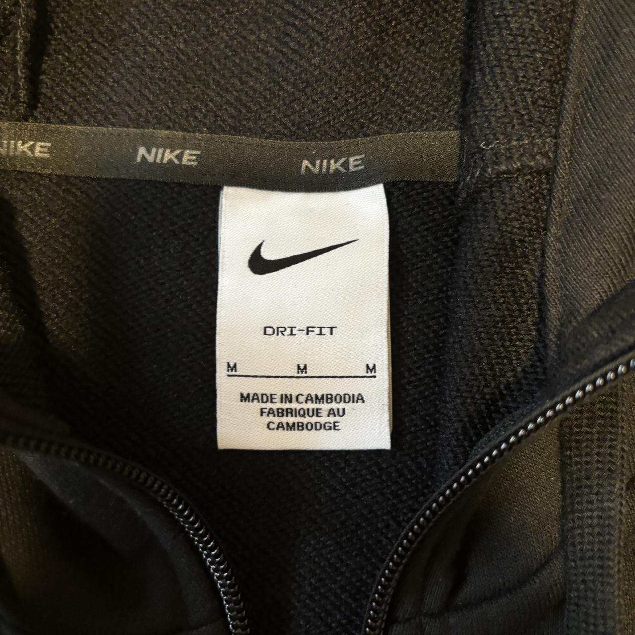 Nike M dri-fit active wear zip up - Depop