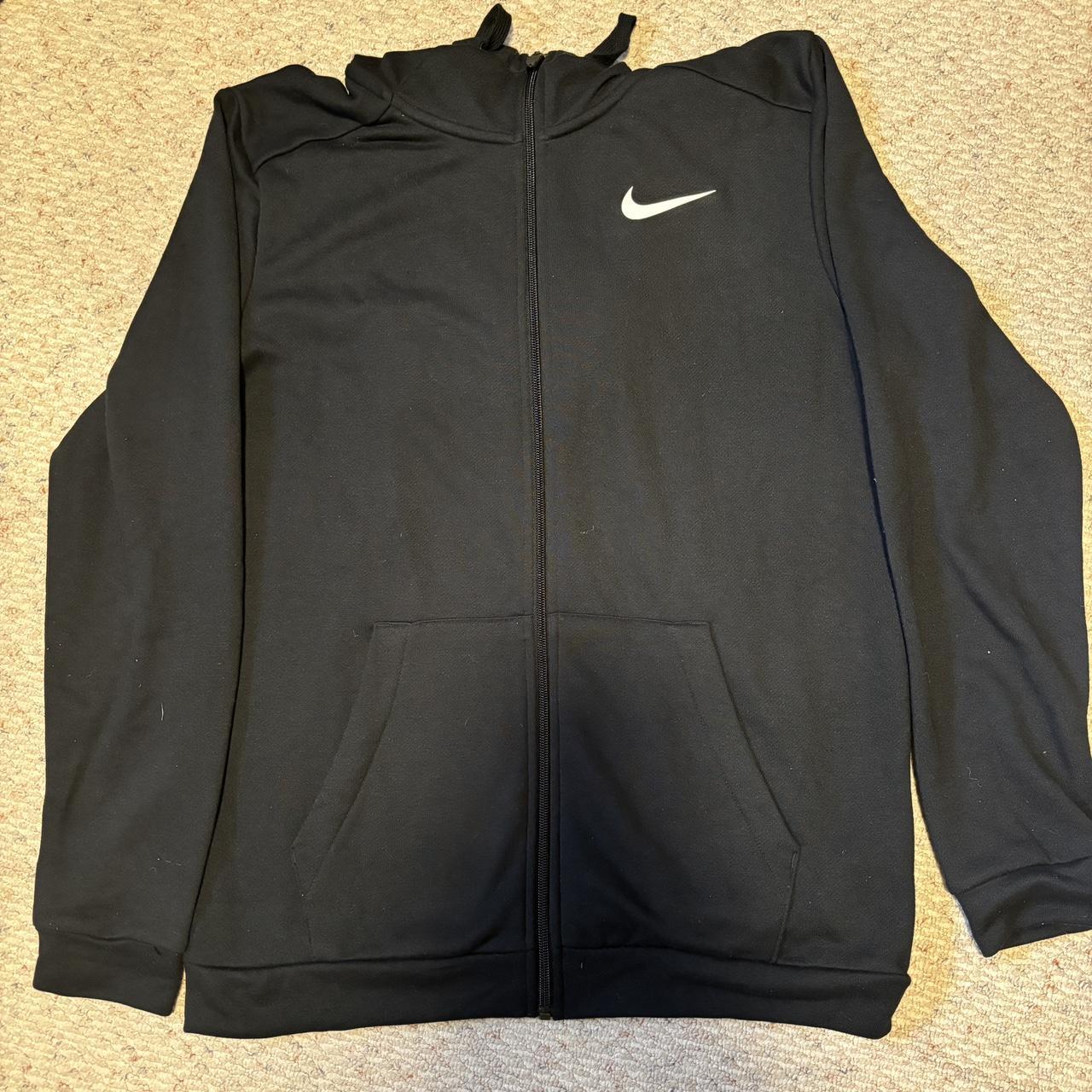 Nike M dri-fit active wear zip up - Depop