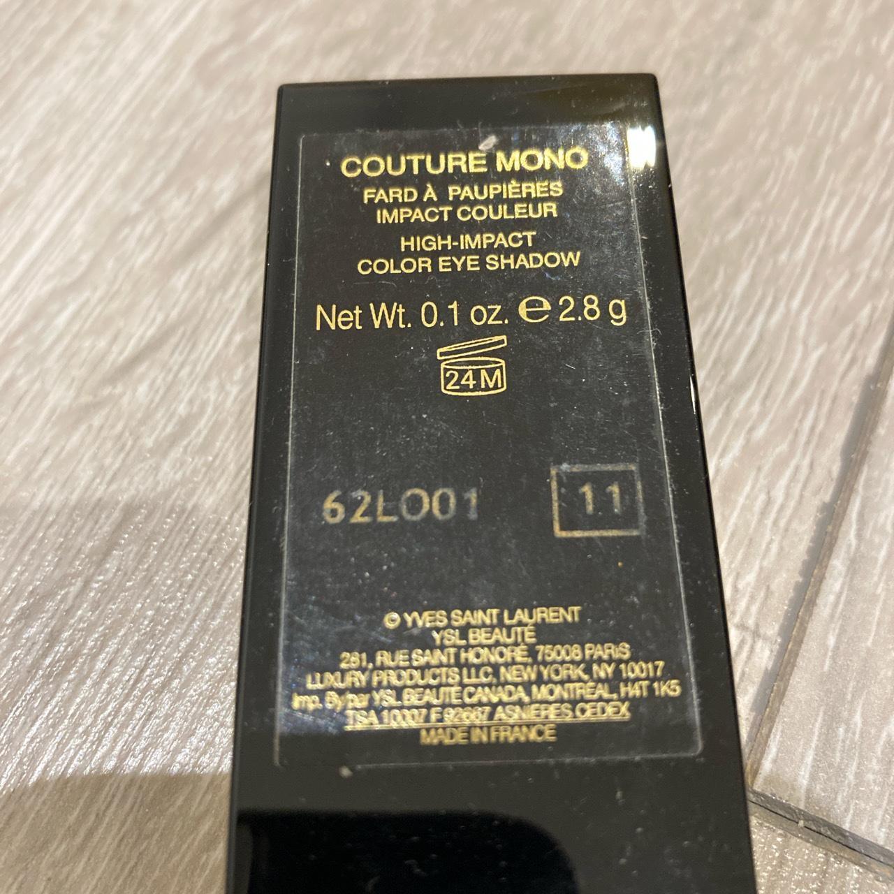 #ysl couture mono high-impact colour eye shadow//... - Depop