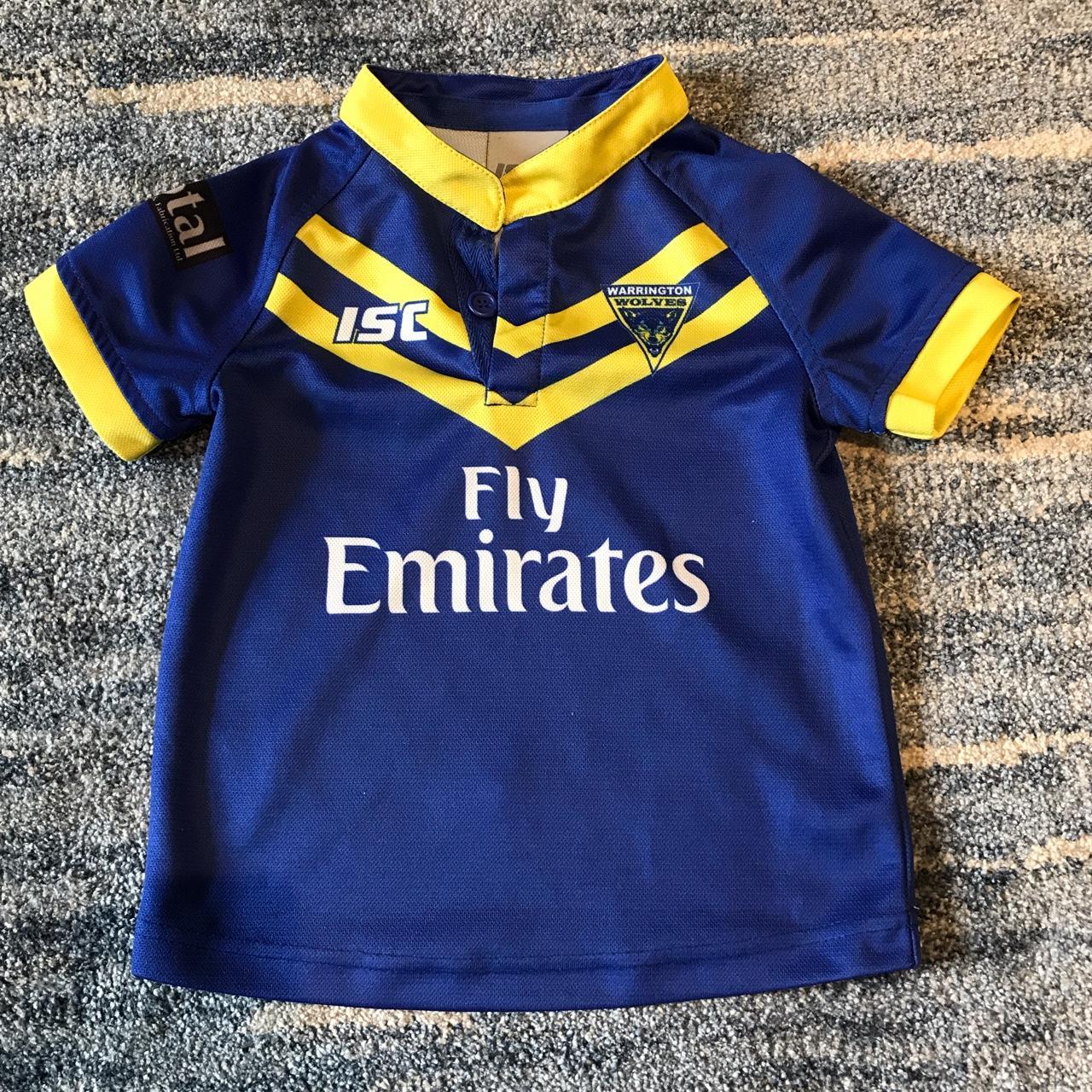 Warrington Wolves shirt Kids age 4 Excellent... - Depop