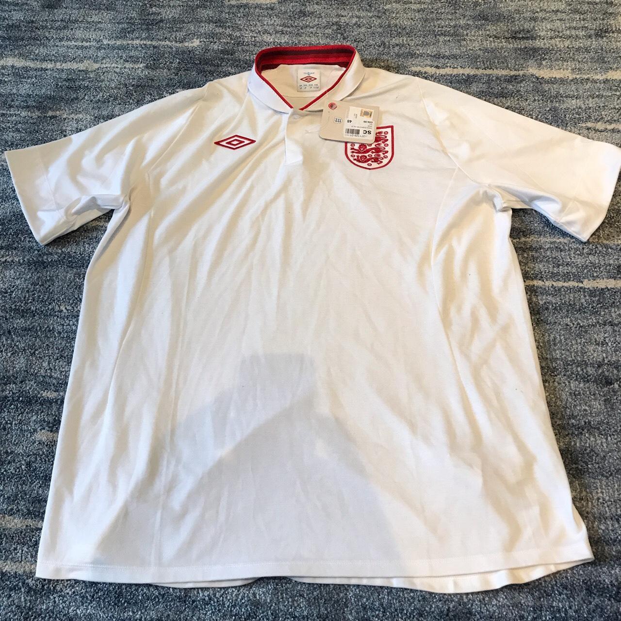 Umbro England shirt Size XXL 24” pit to pit Brand... - Depop