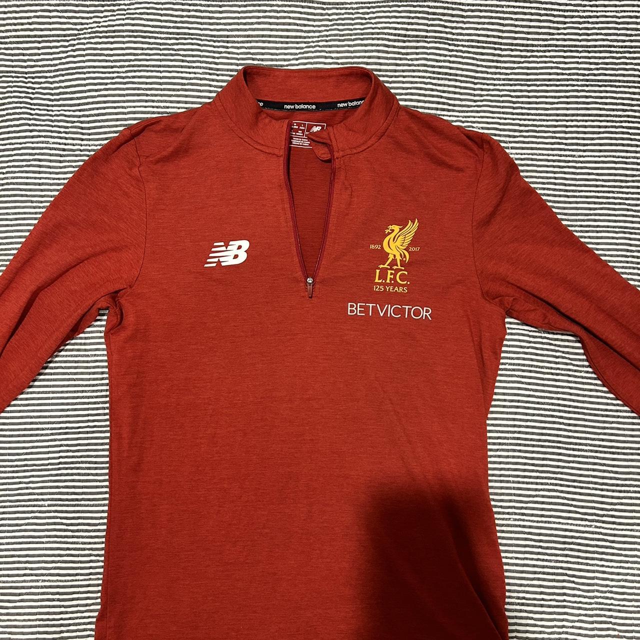 Liverpool FC training top - great condition - Depop
