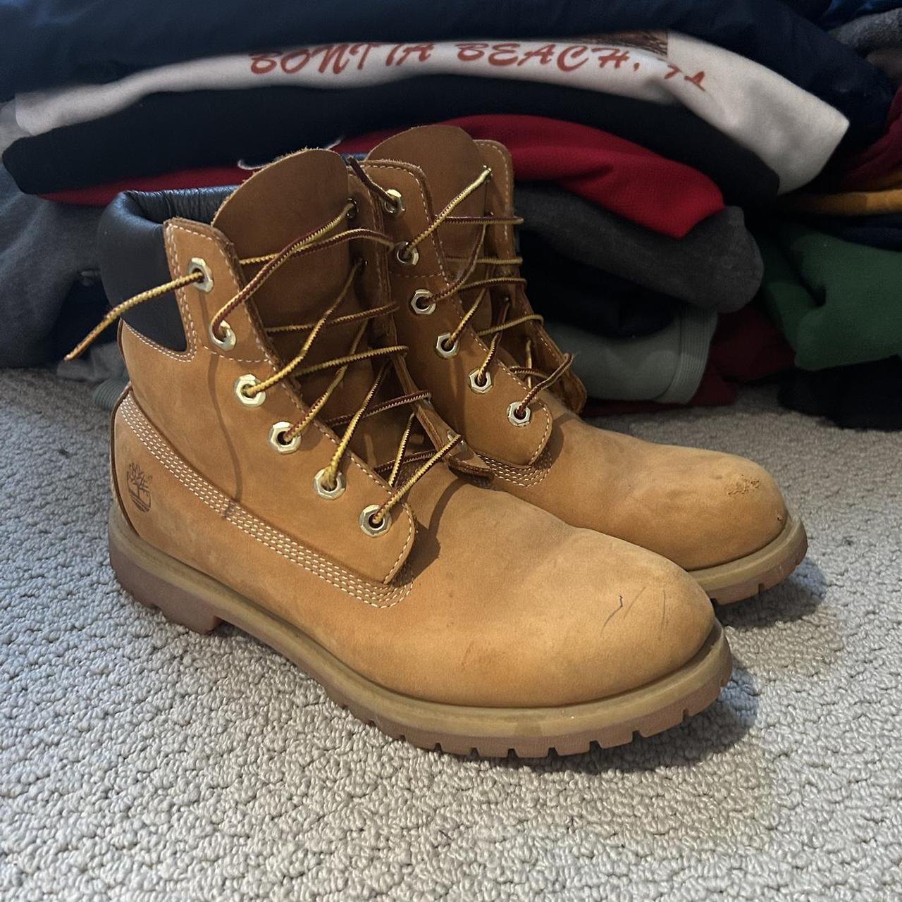 Timberland Boots Details - Tan Timberland Winter... - Depop