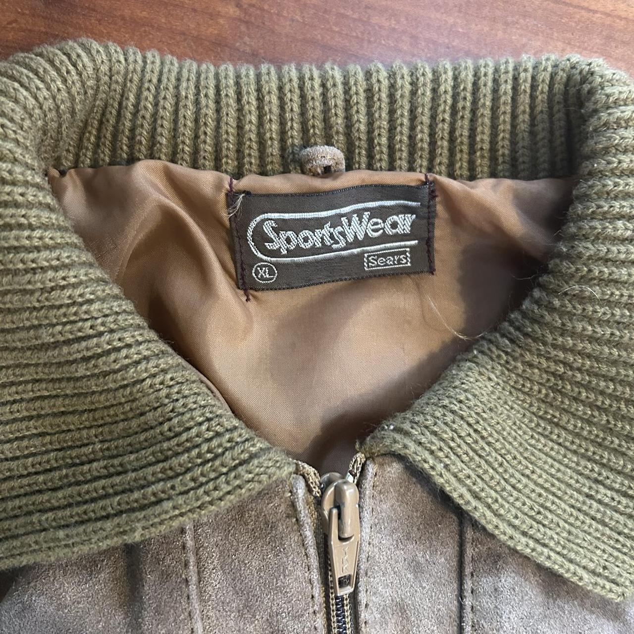 90s Sears Suede Jacket Details - Vintage Sears... - Depop