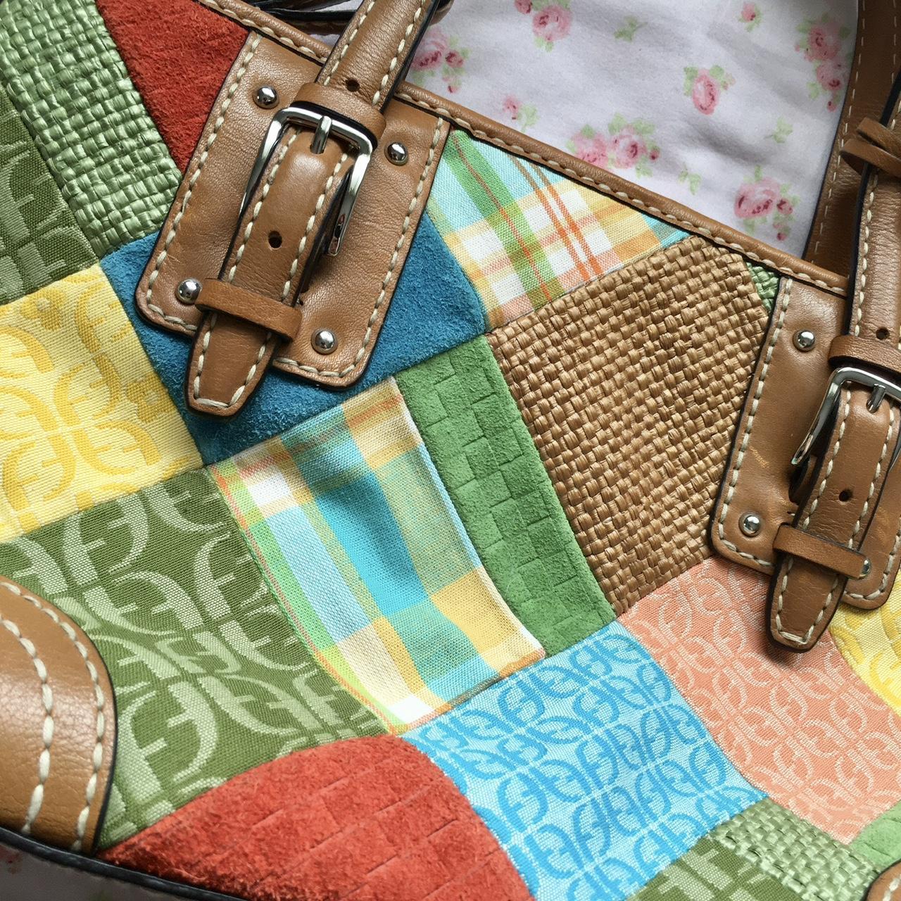 Vintage Patchwork Fossil Handbag - Brand: Fossil -... - Depop