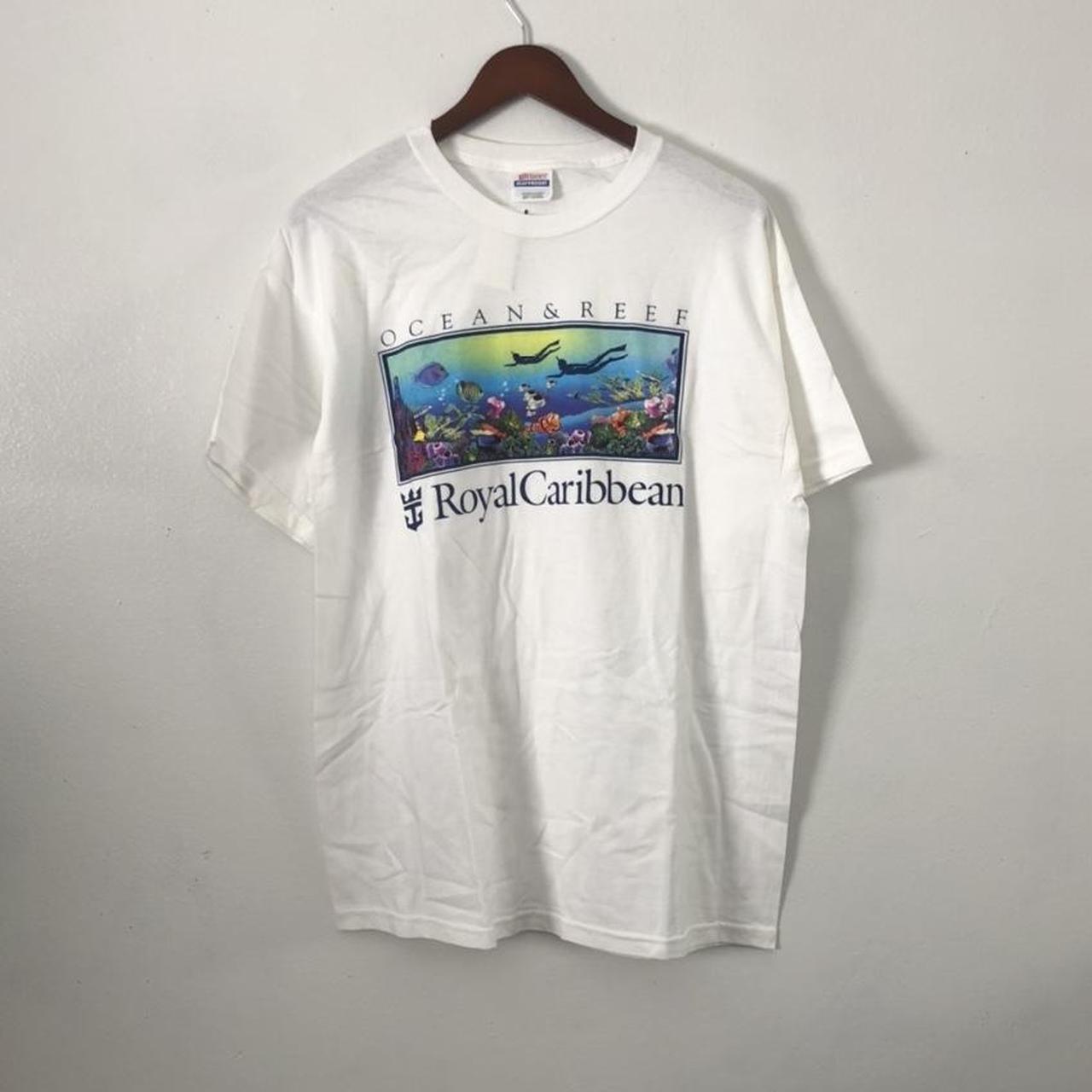 vintage 2000’s ocean & reef tee •size:... - Depop