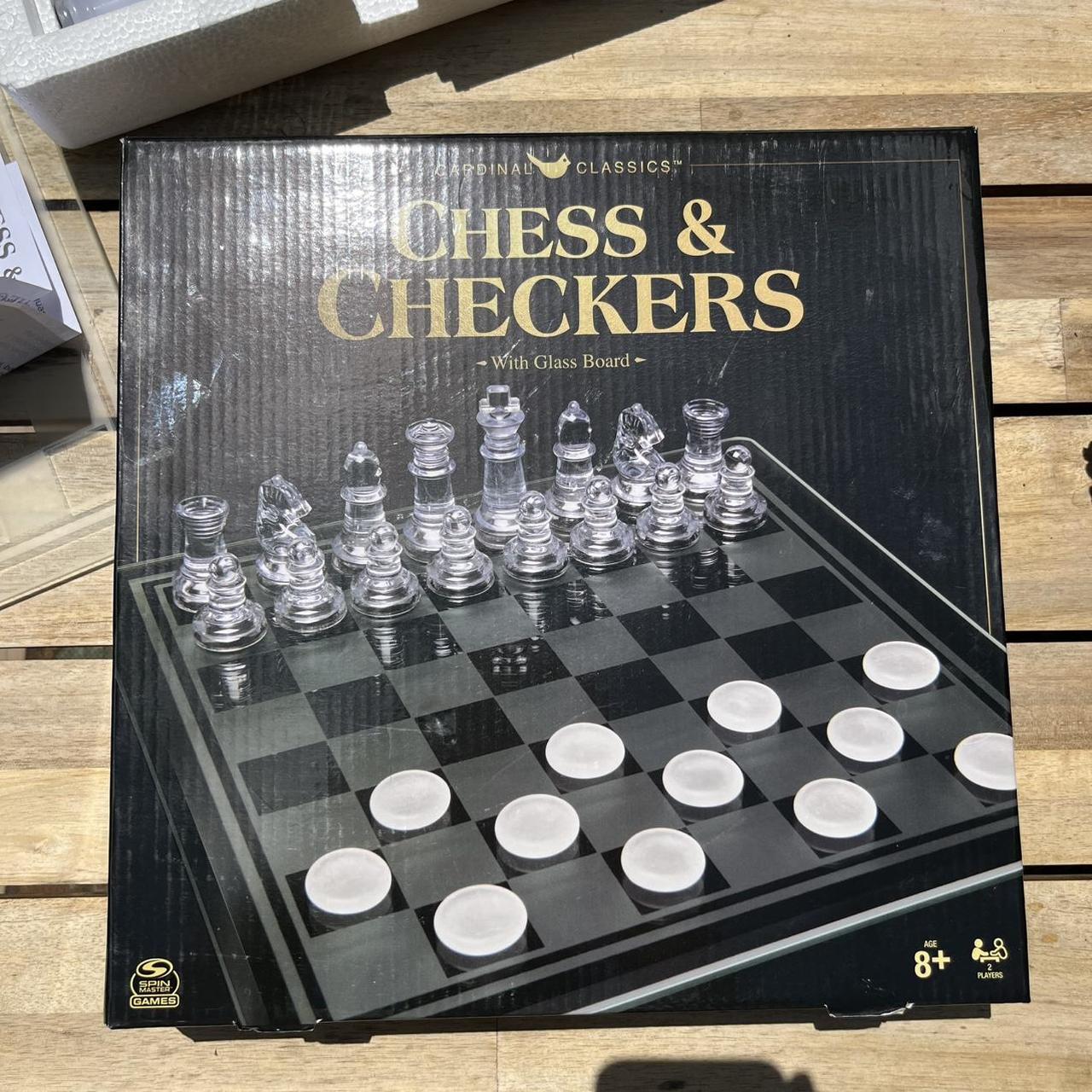 Chess & Checkers Game Board #chess #checkers... | Depop