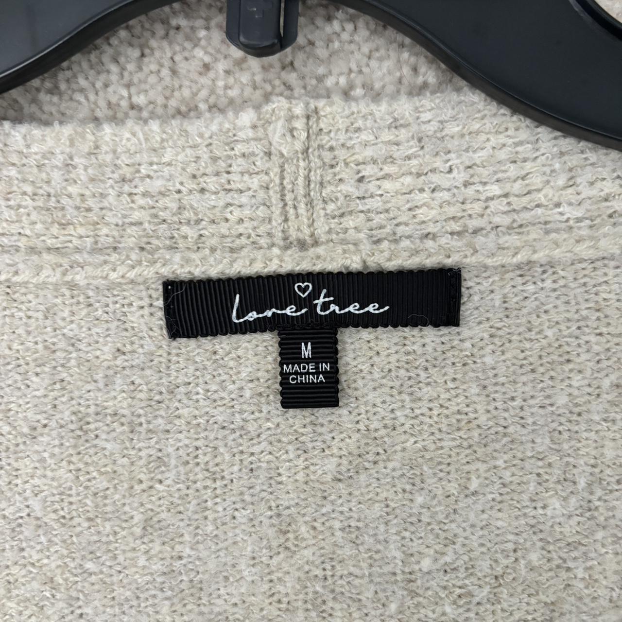 Love tree cardigan Size medium Never worn - Depop