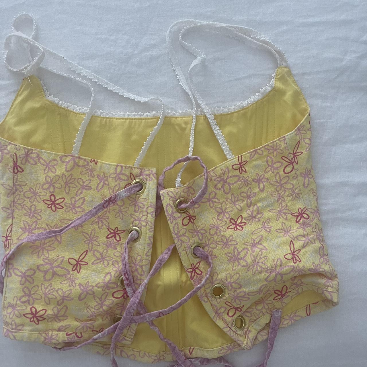 YELLOW EISHA COLLECTIVE CORSET ⭐️💛 such a pretty... - Depop