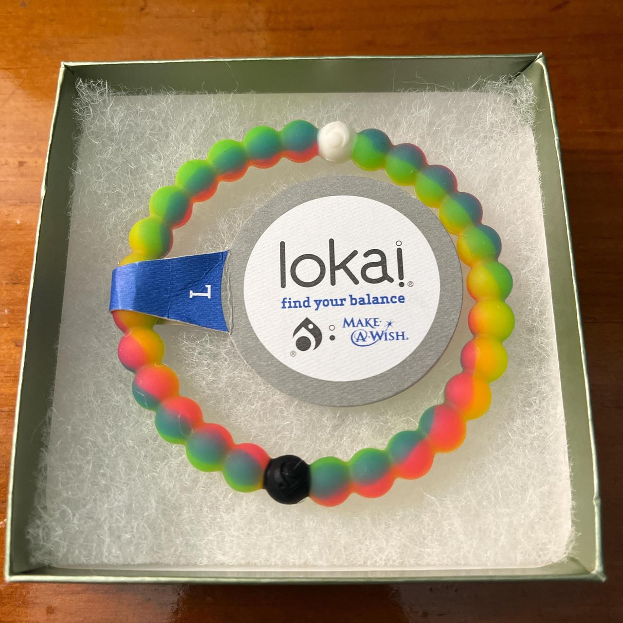 large lokai bracelet BRAND NEW make a wish - Depop
