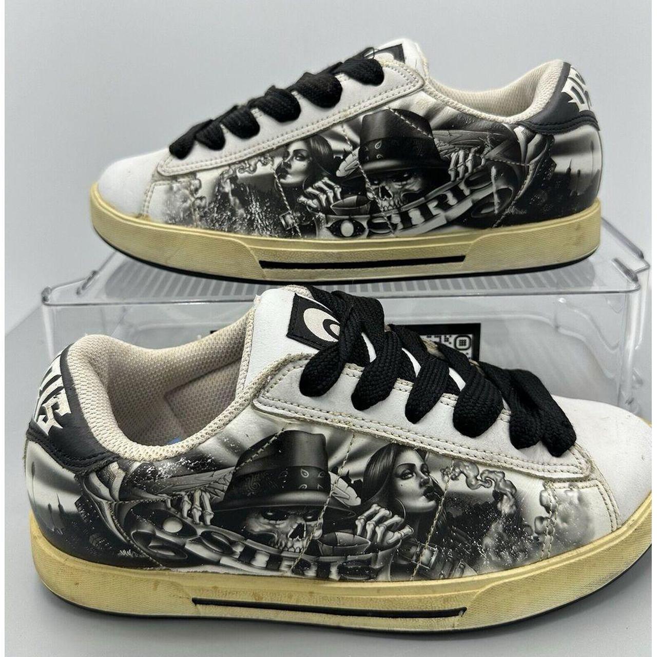 Vintage Osiris Serve OG ABEL Chicano Art Skull... - Depop