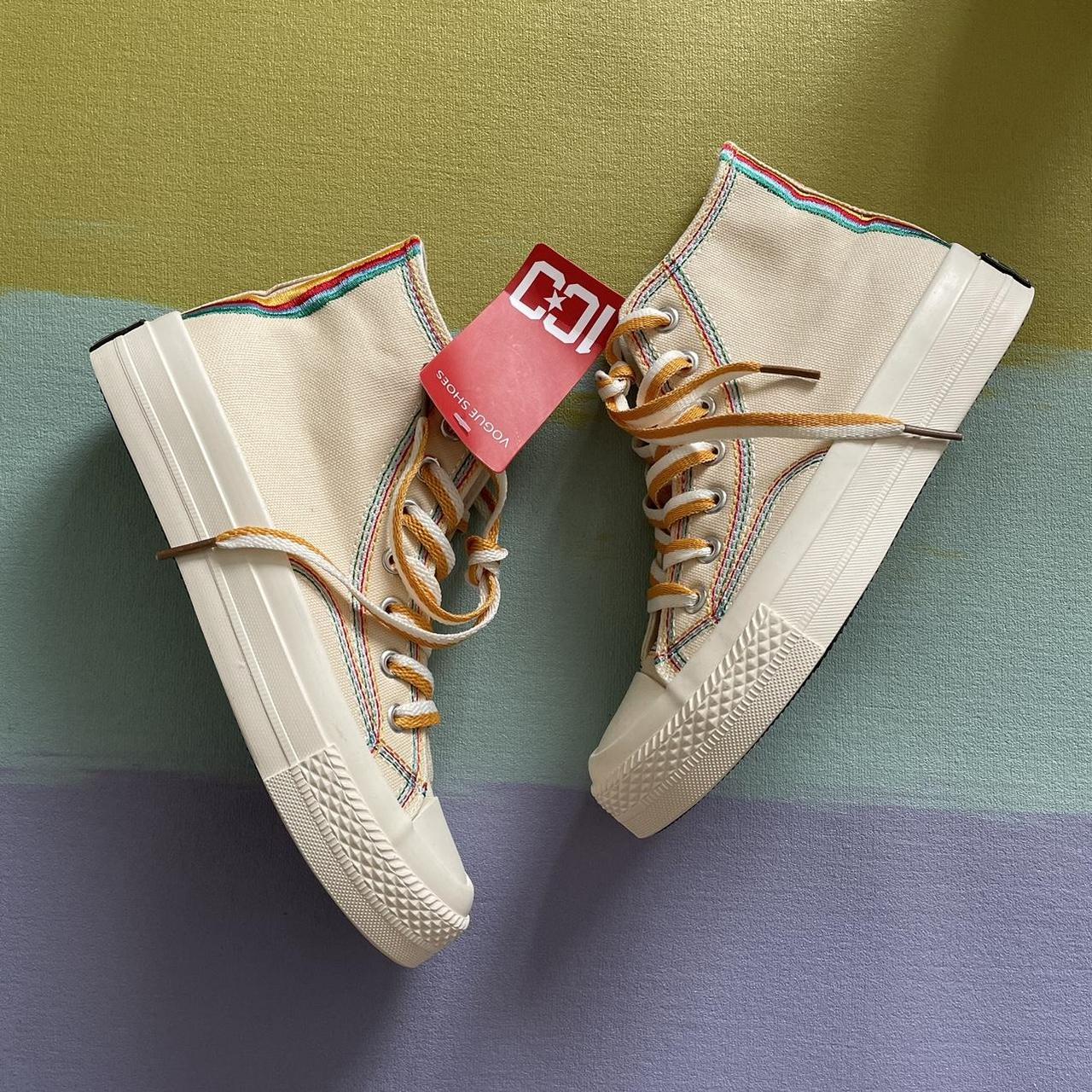 Rainbow Women's multi Trainers | Depop