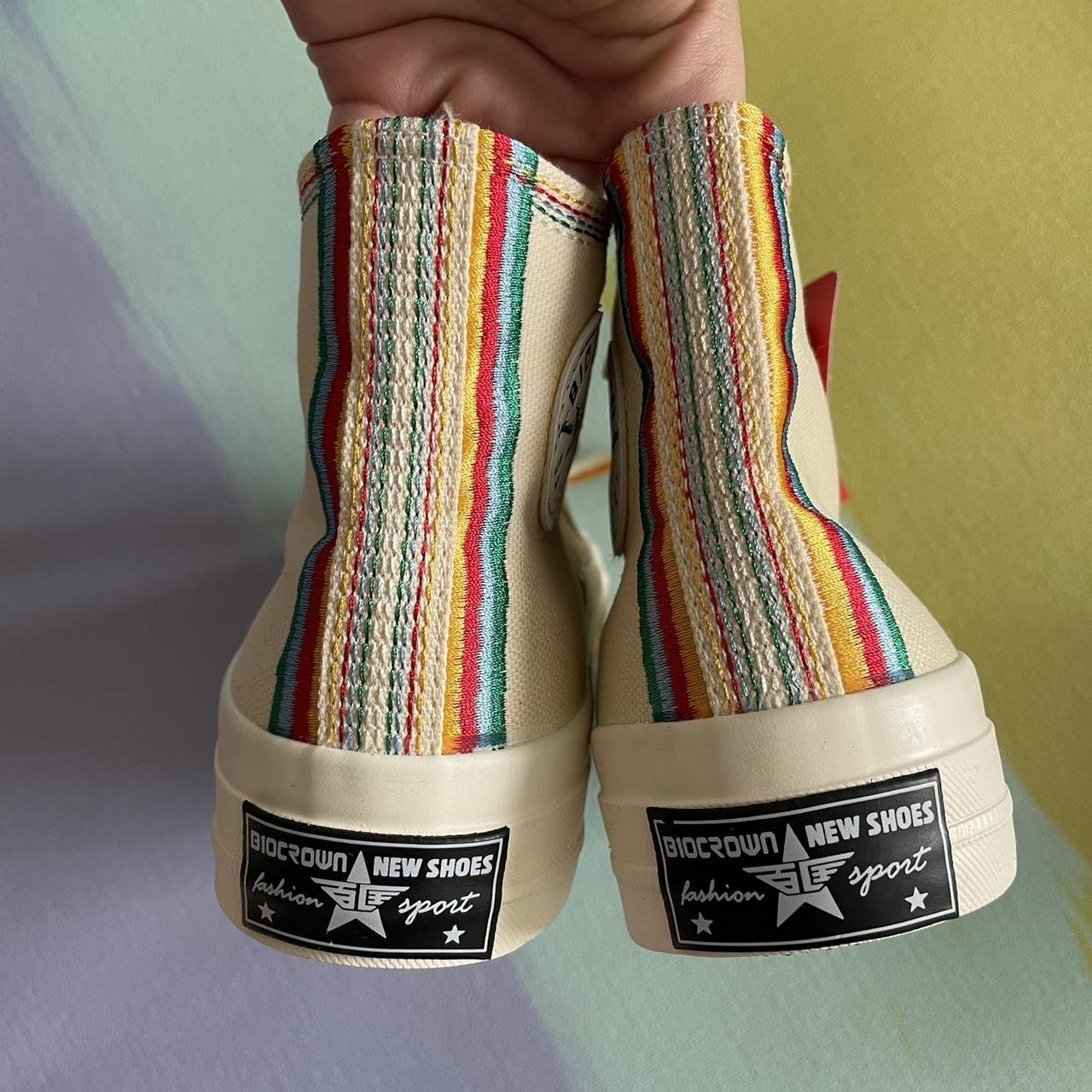 Rainbow Women's multi Trainers | Depop