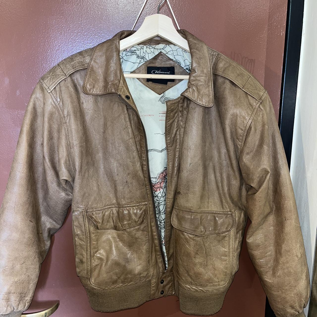 Giovanni Conti Men's Tan Jacket | Depop