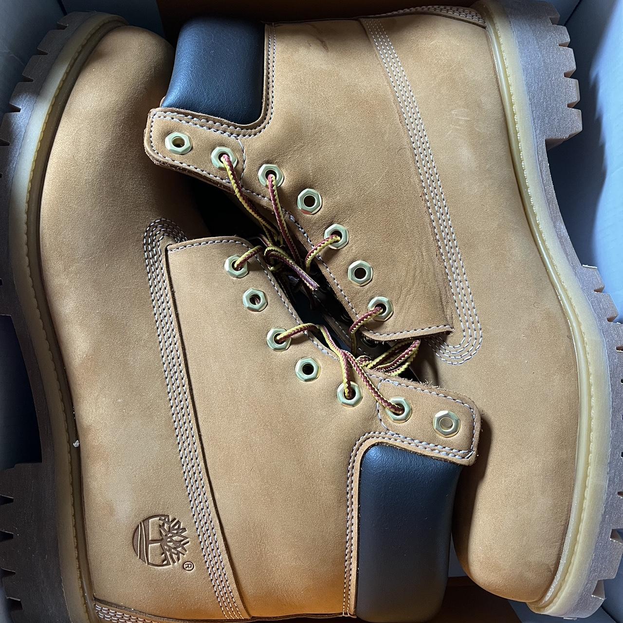 New, never worn, waterproof men’s Timberlands. - Depop