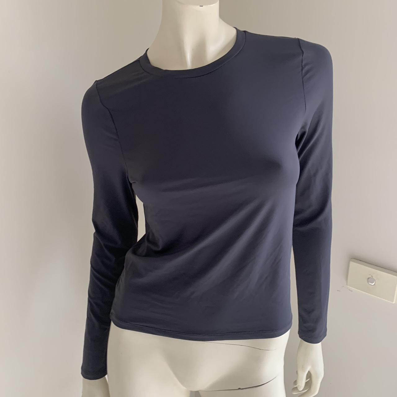 Supre Long sleeved grey top Sz large Soft material... - Depop