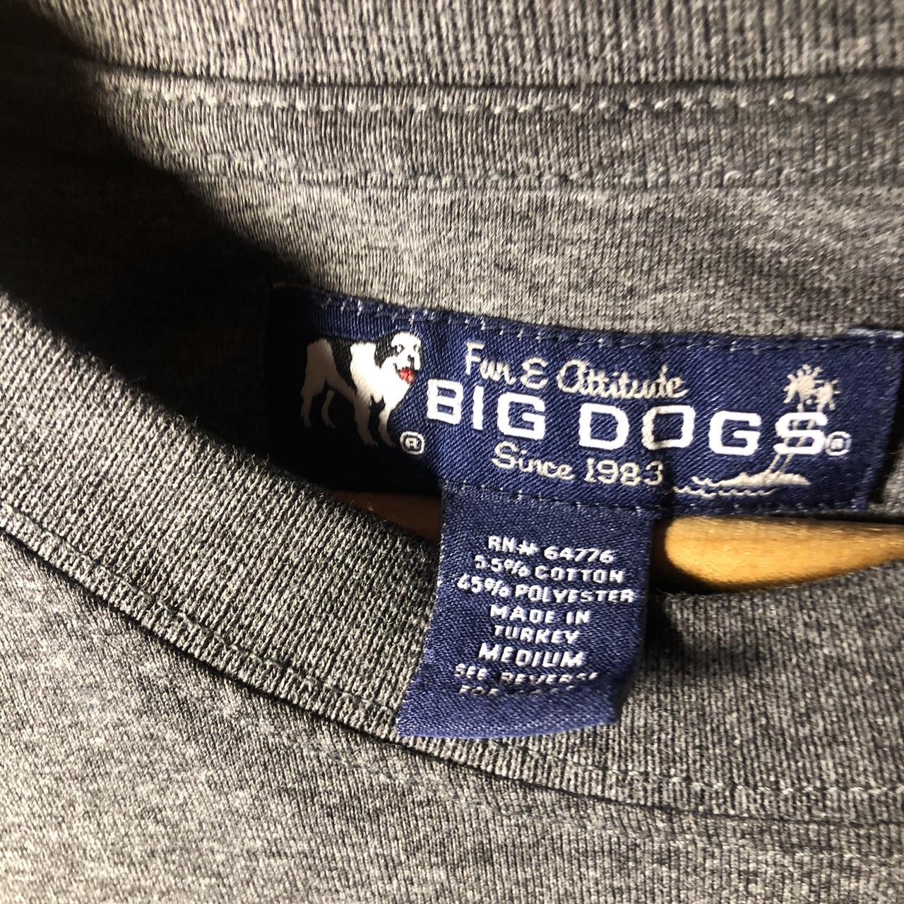 Big Dogs Longsleeve Shirt Size: M 29x22 Sleeve... - Depop