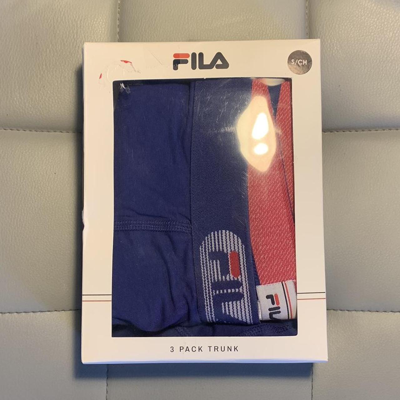 Mens Boxer Briefs x3 Pack, Fila, Medium, Brand... - Depop