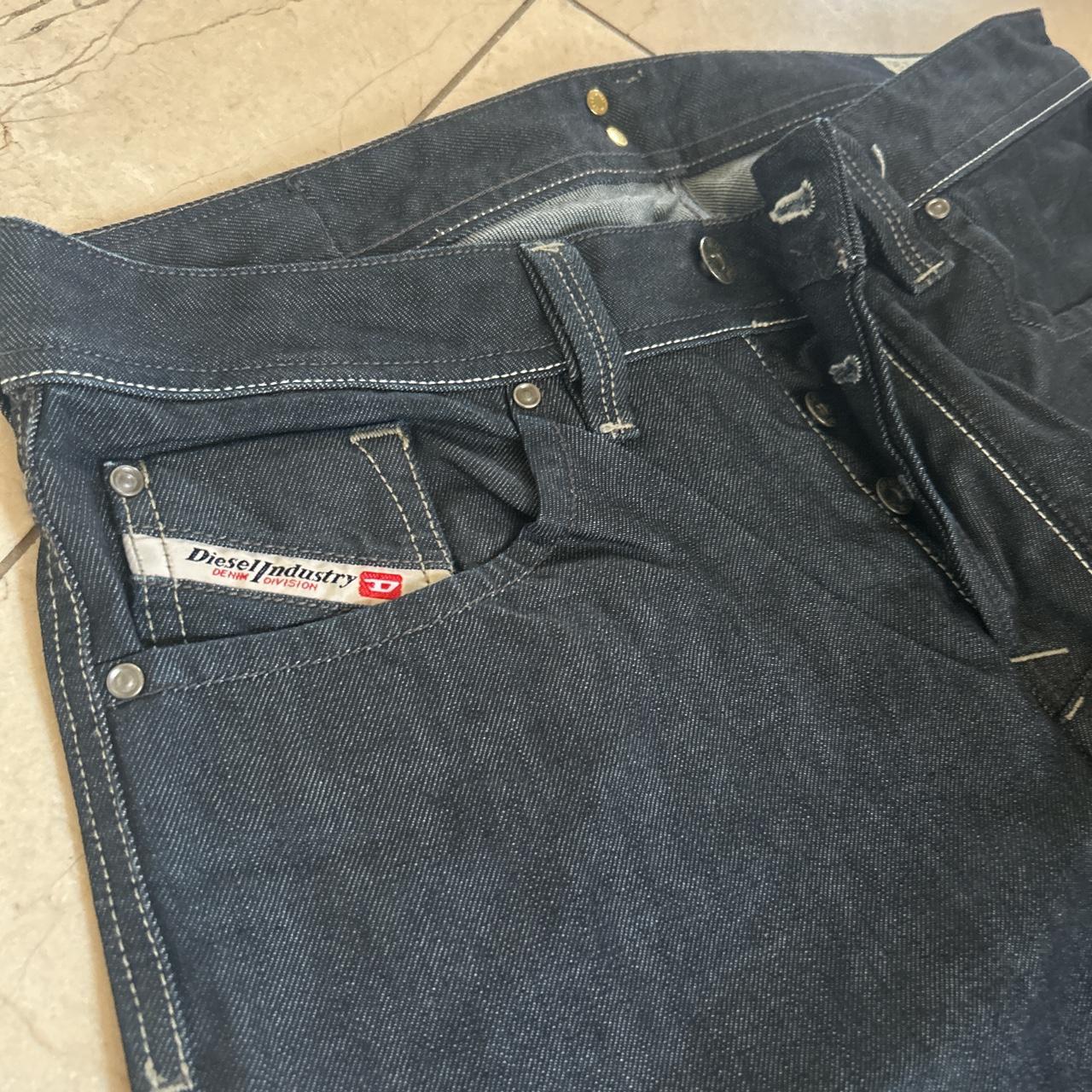 Diesel industry dark jeans style Larkee size 32... - Depop