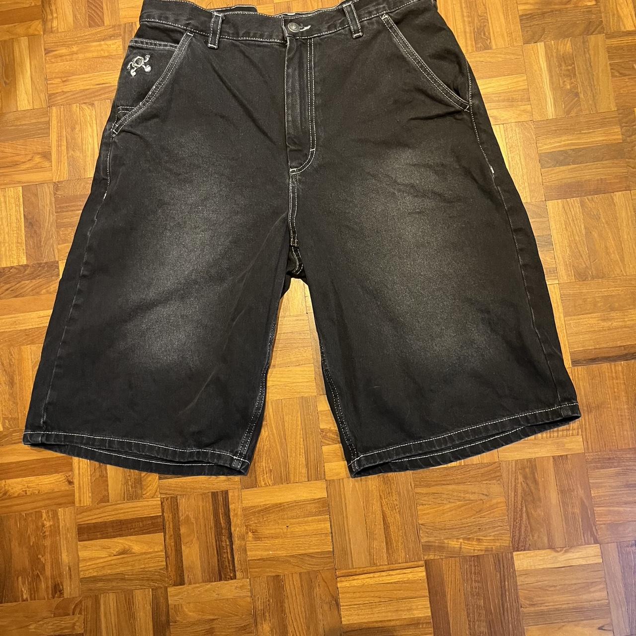 route one jorts size W34 10/10 condition hardly... | Depop