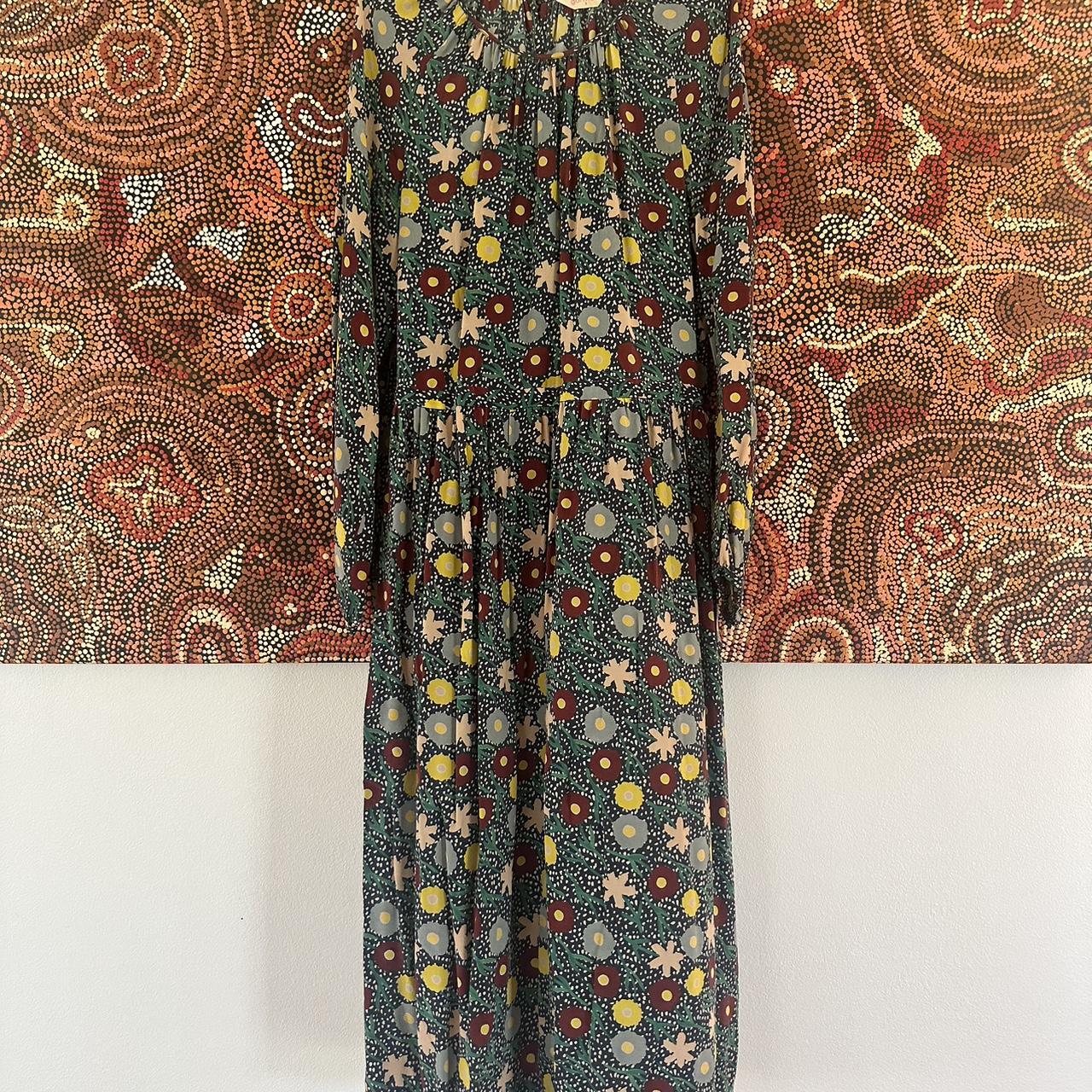 Gorman Silk Floral Dress - Depop