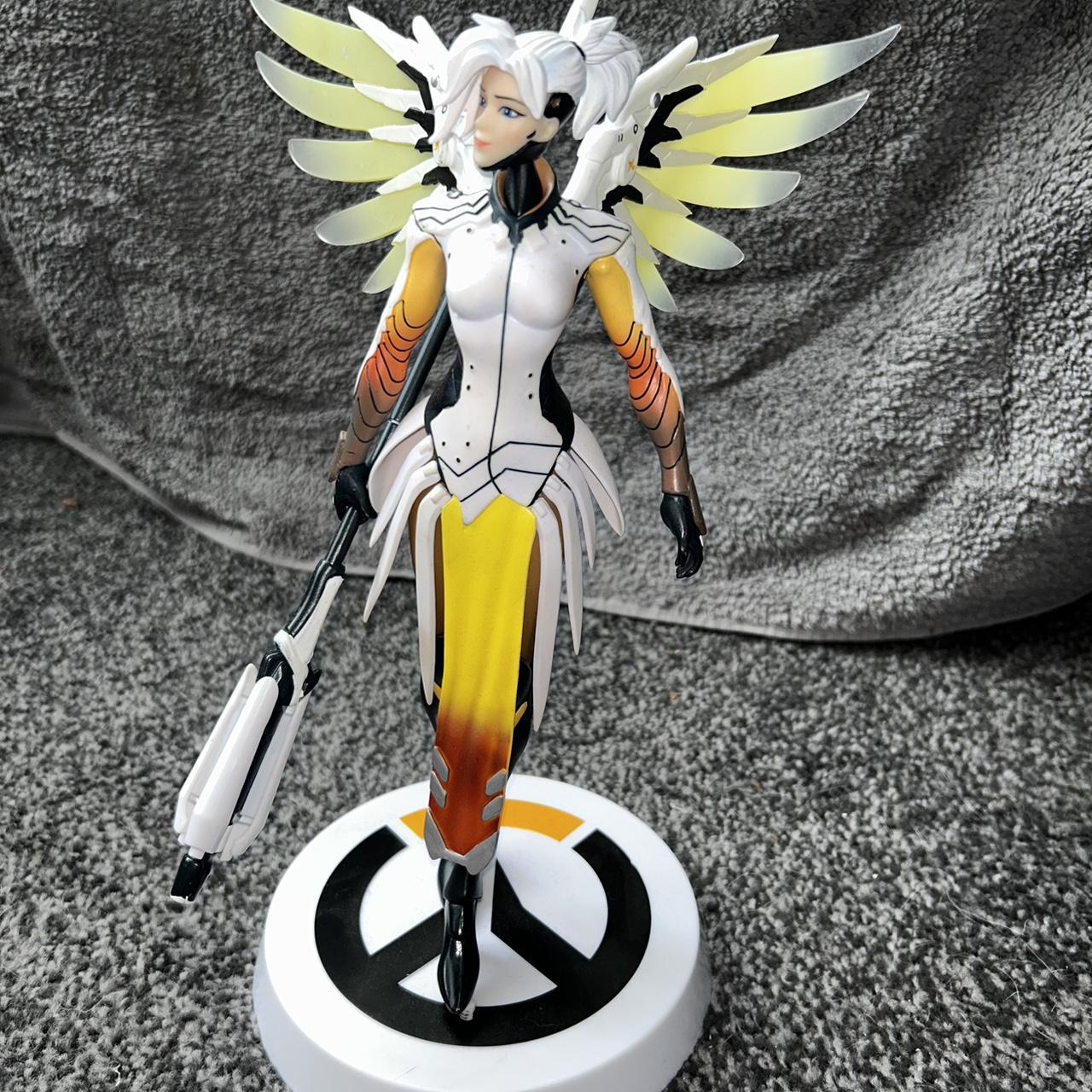 10” Mercy figure statue based on Overwatch! Height... - Depop