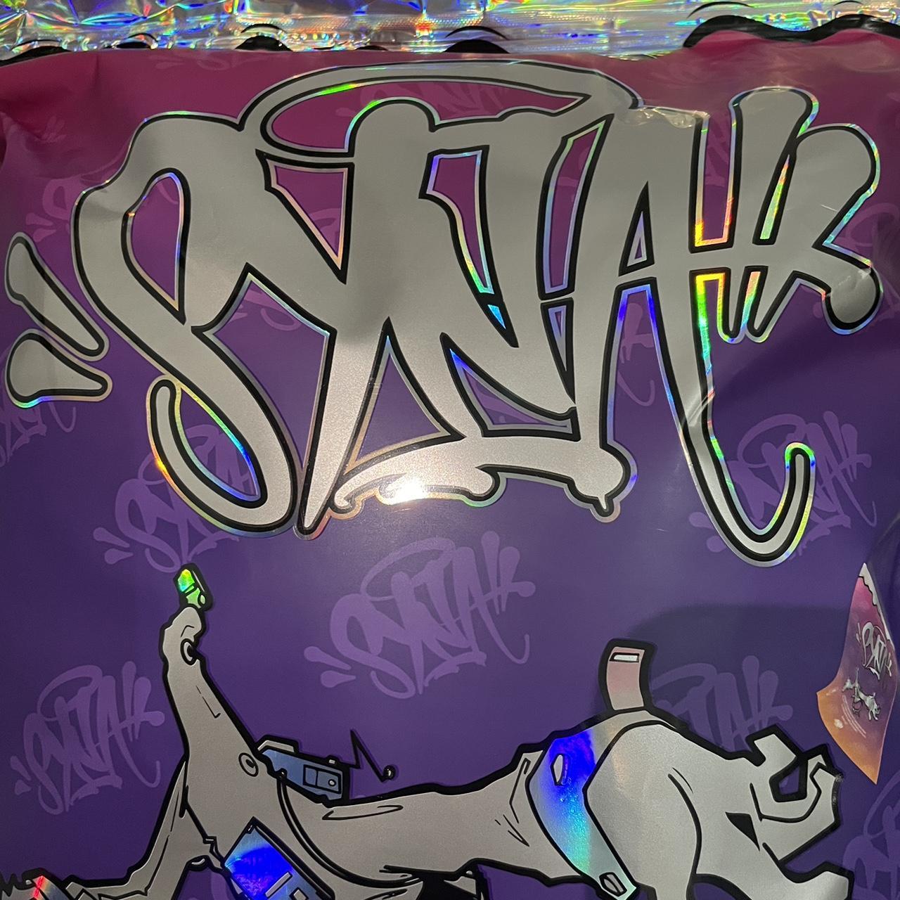 3 x Syna World Logo Tracksuit - Central Cee - Blue -... - Depop