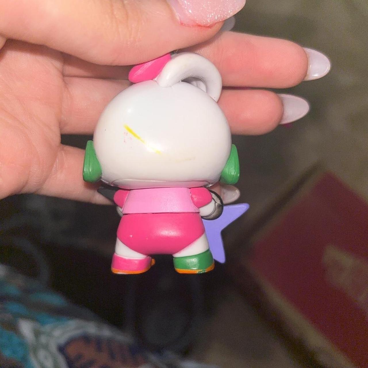 Fnaf Glamrock chica keychain has some marks on the... - Depop