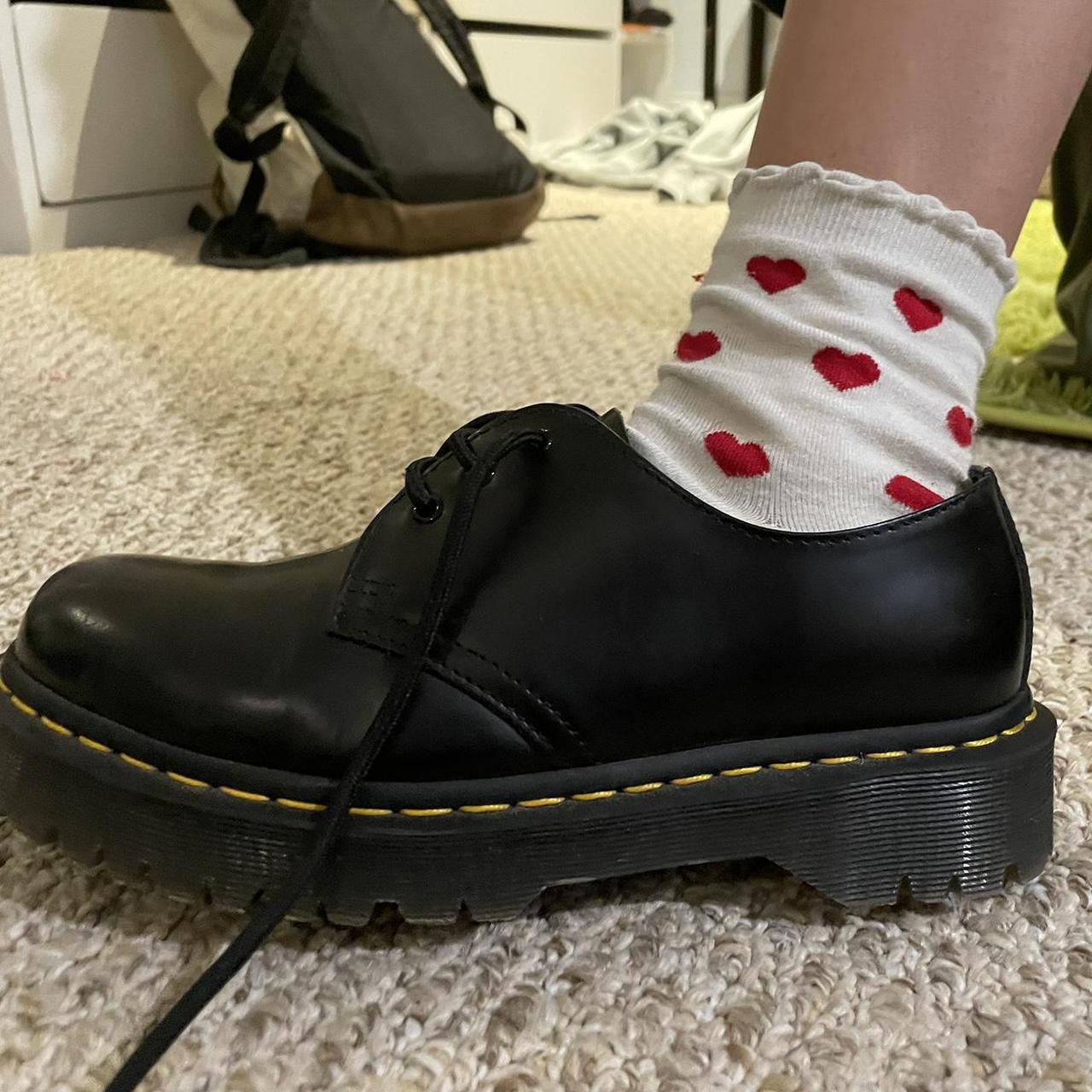 super cute doc marten low rise platforms not sold on... - Depop