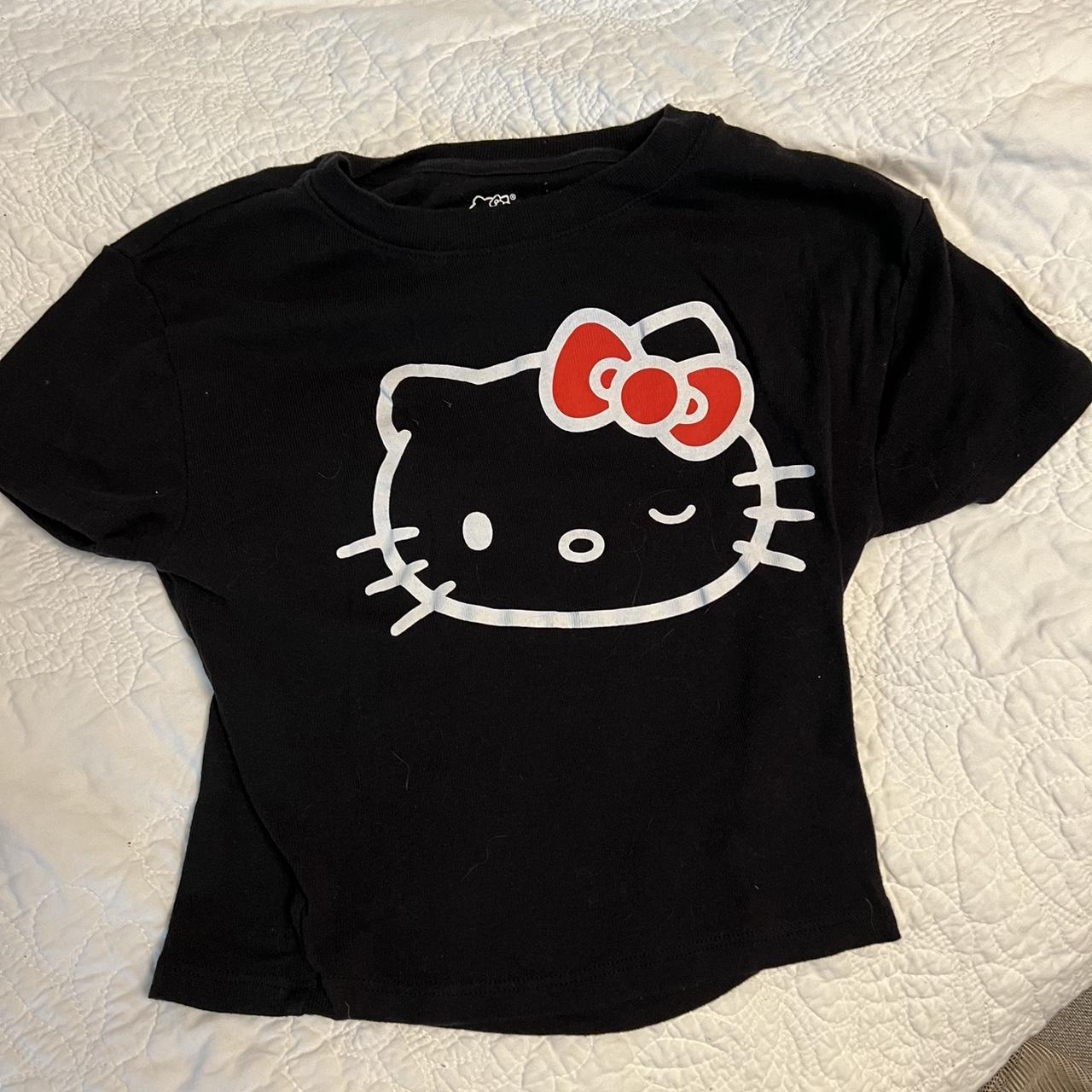 Hello Kitty Women's Crop-top | Depop