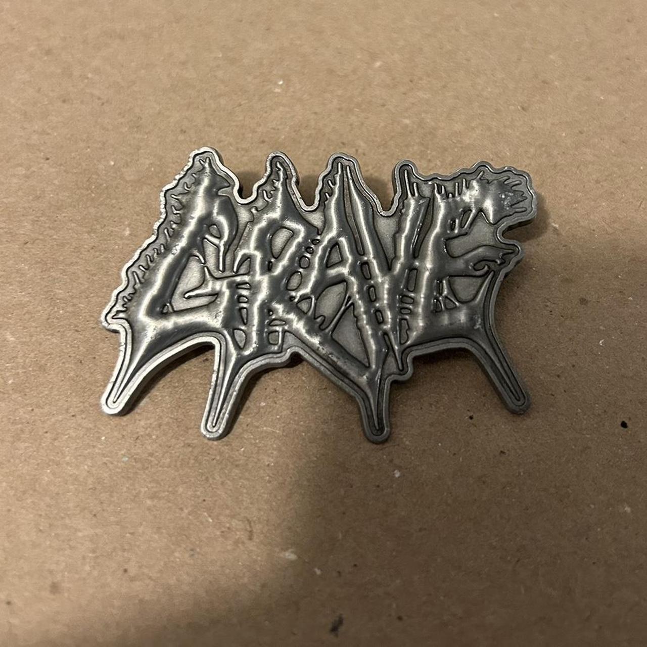 GRAVE - enamel pin - Depop