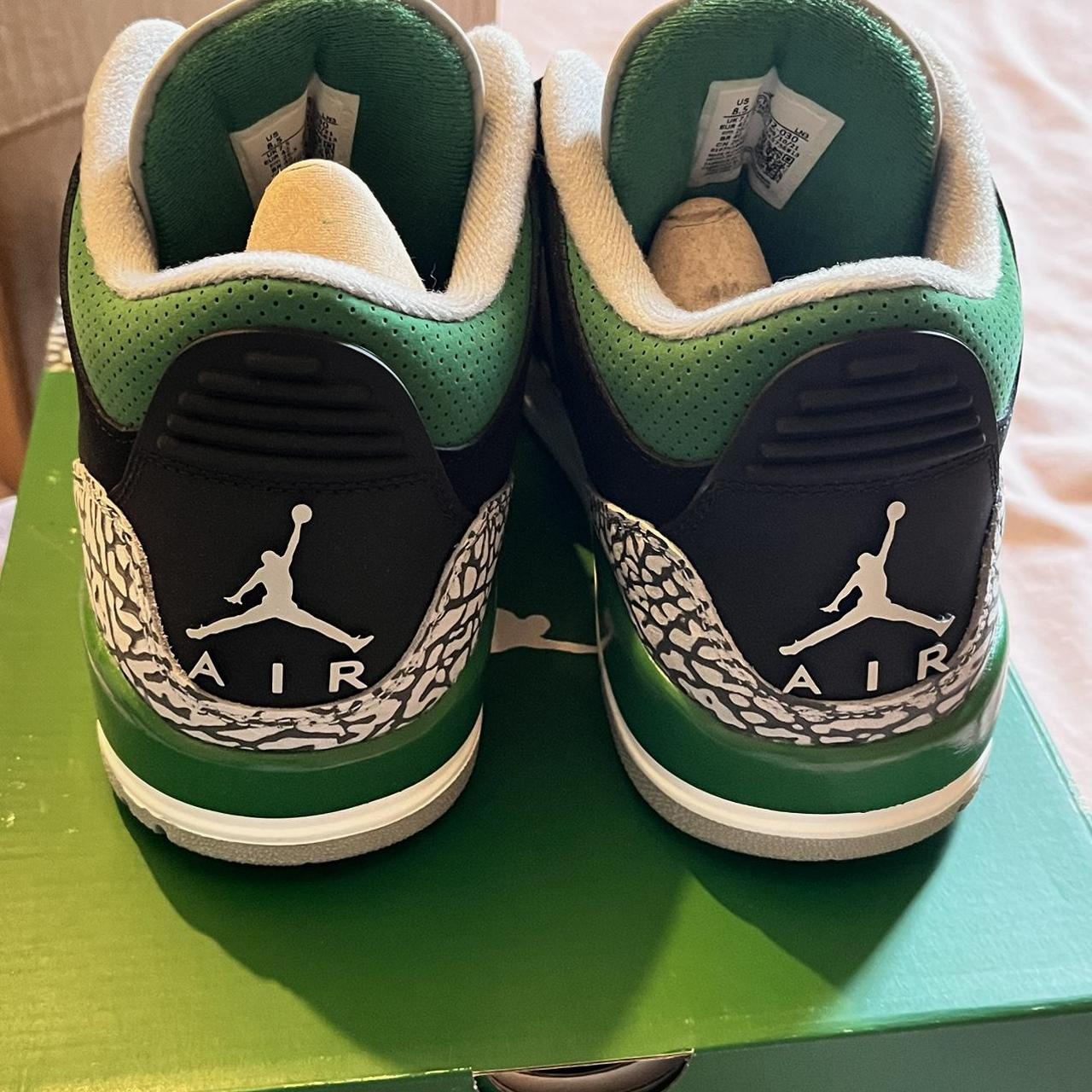 Brand new pine green Jordan retro 3s never been... - Depop