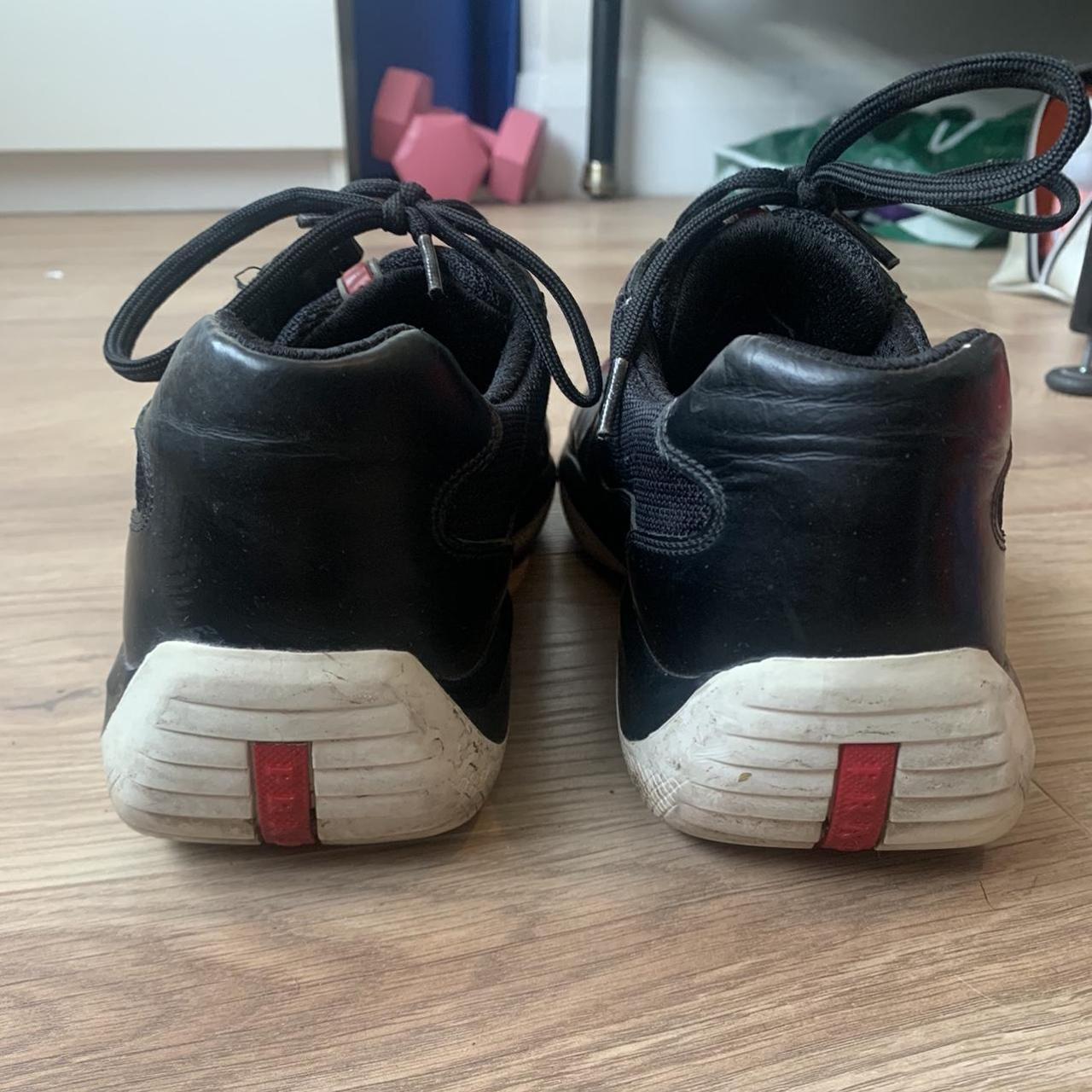 Prada Americas Cup trainers in full calf leather... - Depop