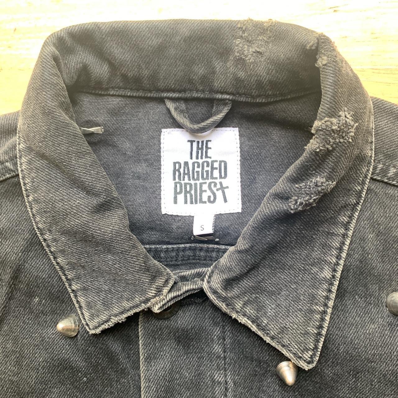 The Ragged Priest brand denim jacket. Rounded point... - Depop
