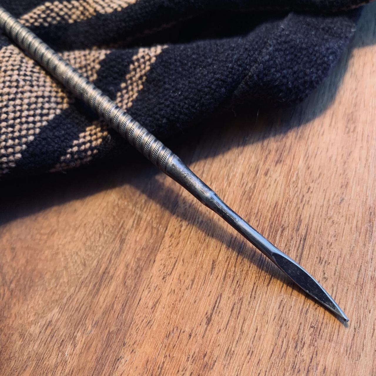 Ornately-carved metal walnut pick. Multiple uses.... - Depop